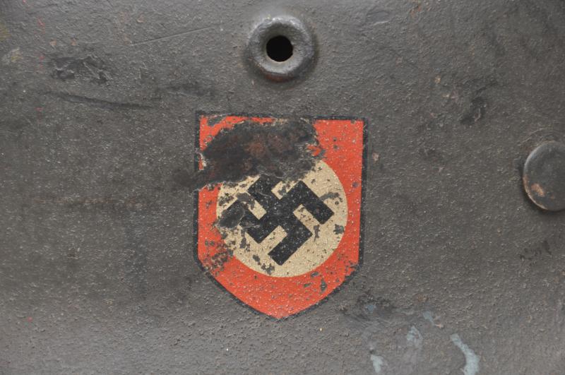 Epsom1944 | WW2 German M40 Double Decal Police Helmet