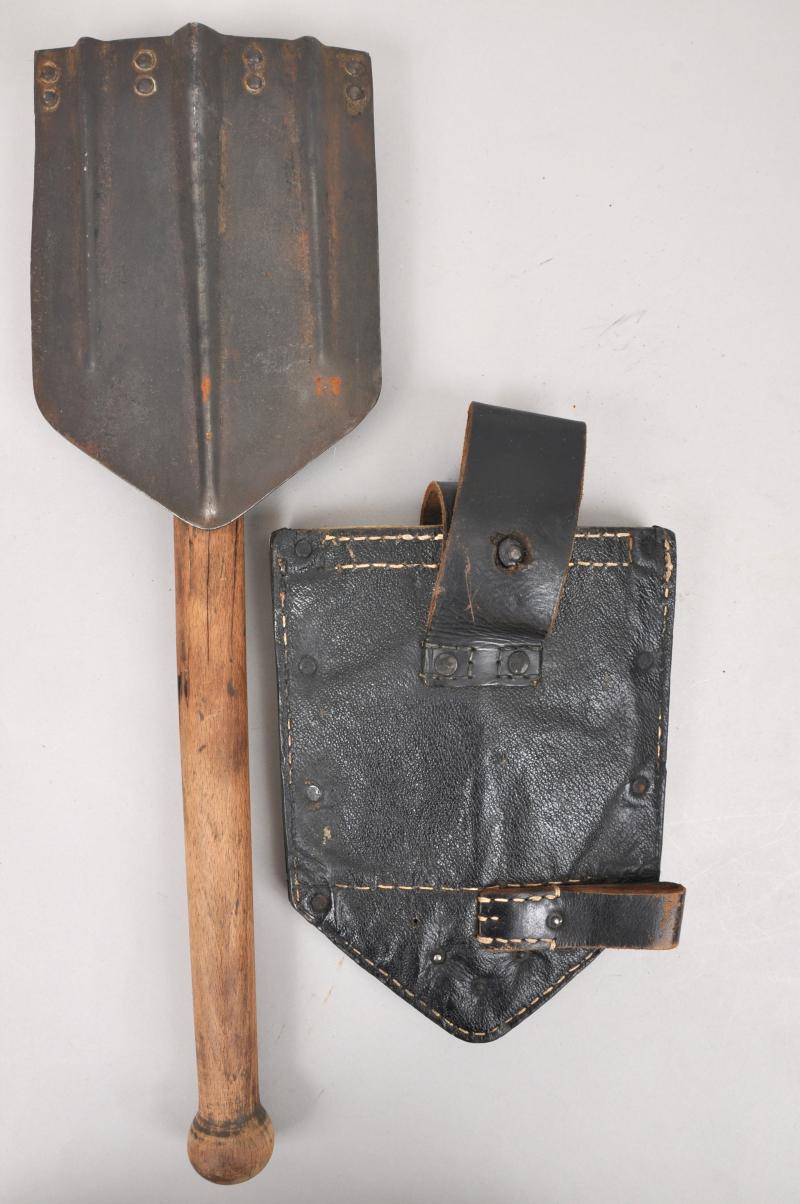 Epsom1944 | WW2 German Folding Entrenching Tool & Carrier 1943