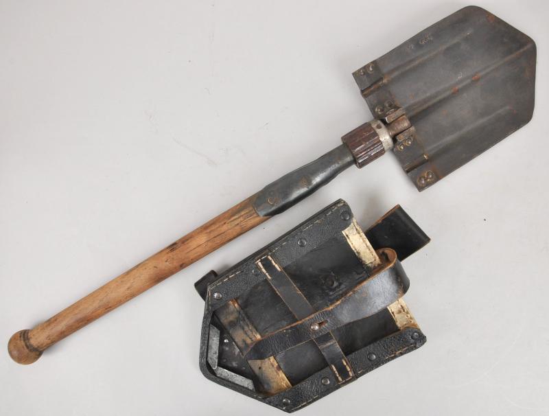 Epsom1944 | WW2 German Folding Entrenching Tool & Carrier 1943