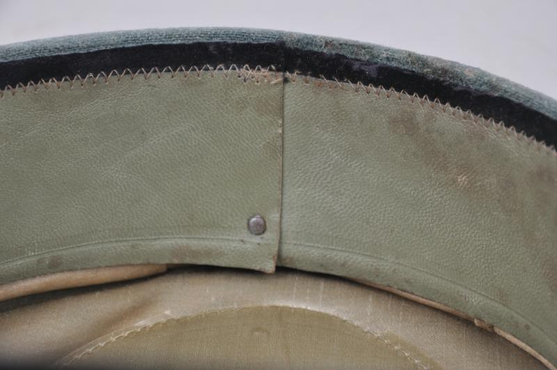 Epsom1944 | Rare WW2 German Pioneer Officers Visor Cap By Carl Kuhlmann